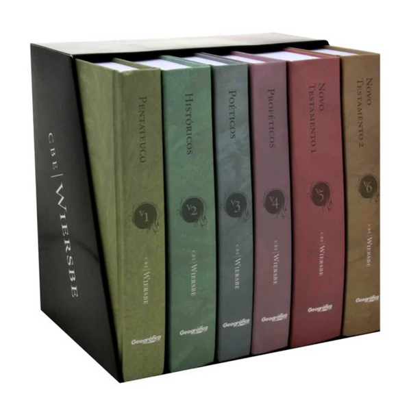 Box Comentário Bíblico Expositivo Wiersbe - 6 Volumes - Warren W. Wier ...